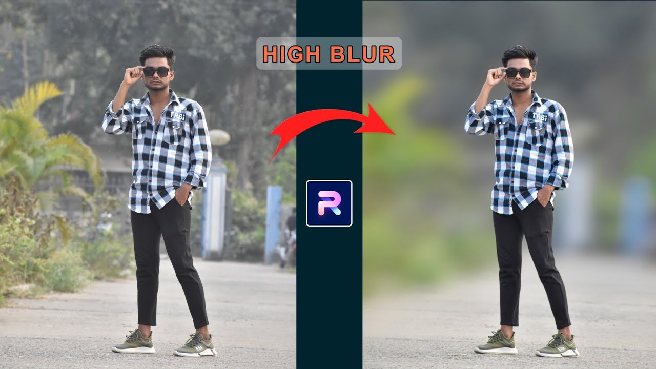background blur photo editing | Just one click 😍 | Background blur ...