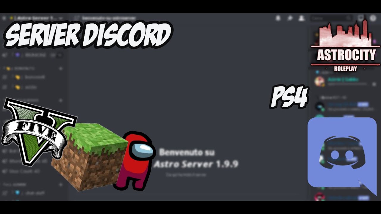 IL NOSTRO SERVER RP DI GTA PS4 E TANTO ALTRO! (DISCORD) - YouTube