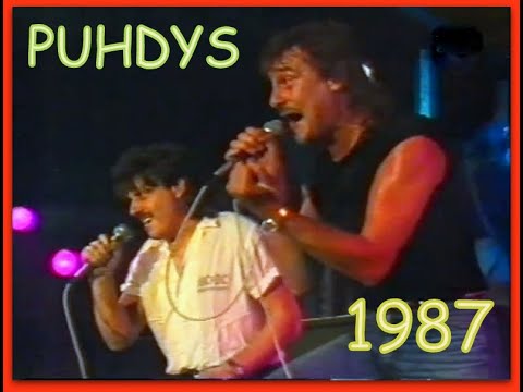 EXKLUSIV: Die PUHDYS - Niedernhausen 21. August 1987 - \