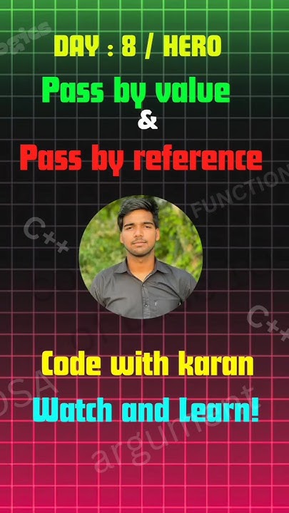 Pass by Value vs Pass by Reference Explained in 60 Seconds! #shorts #ytshorts - YouTube