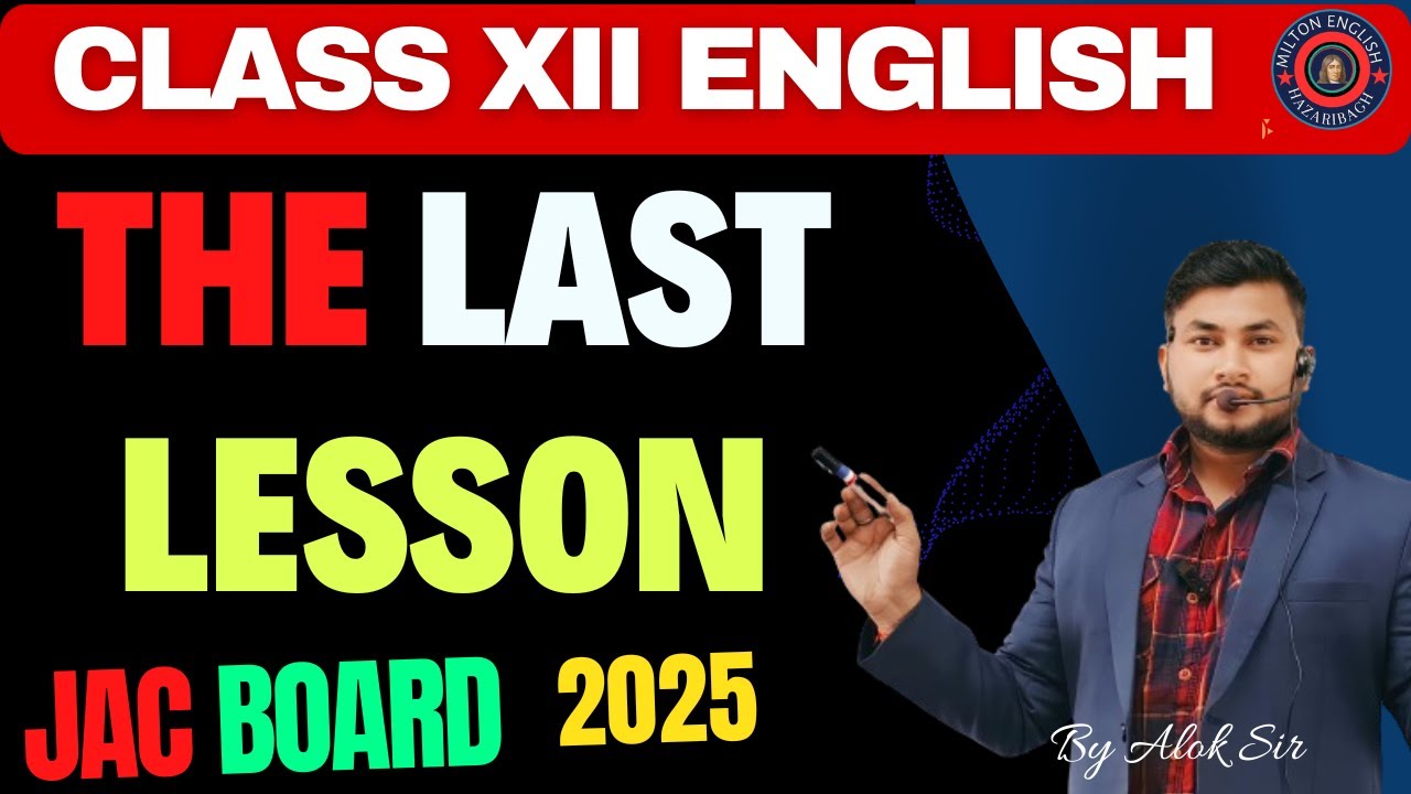 The last lesson class 12| full explanation with question answer | # ...