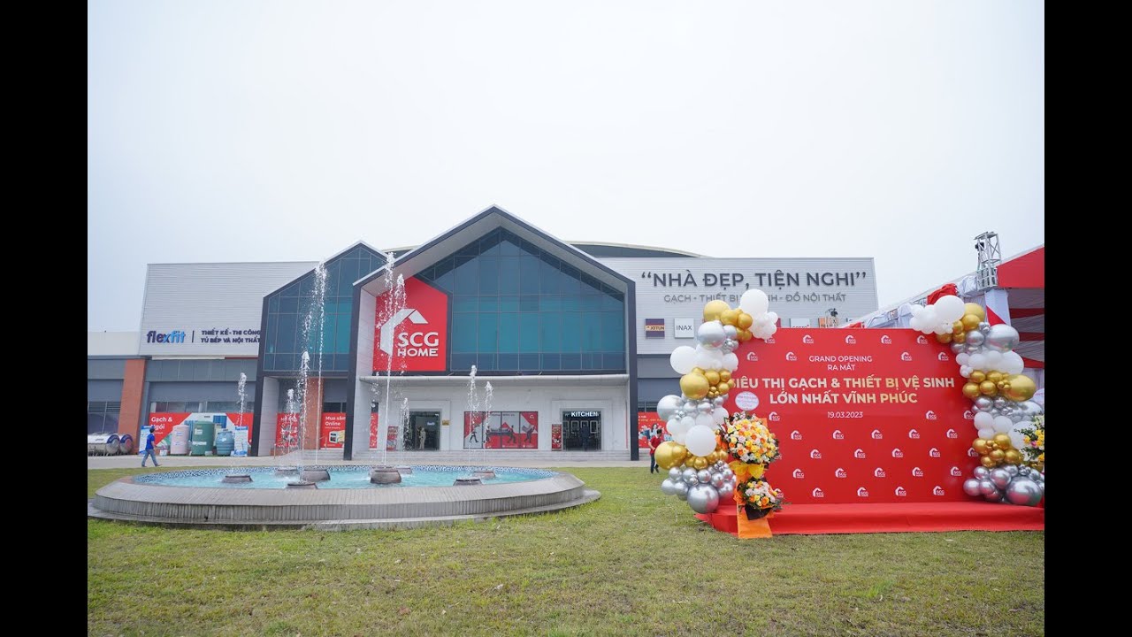 Giới Thiệu Siêu Thị SCG Home - SCG Home Vĩnh Phúc - YouTube
