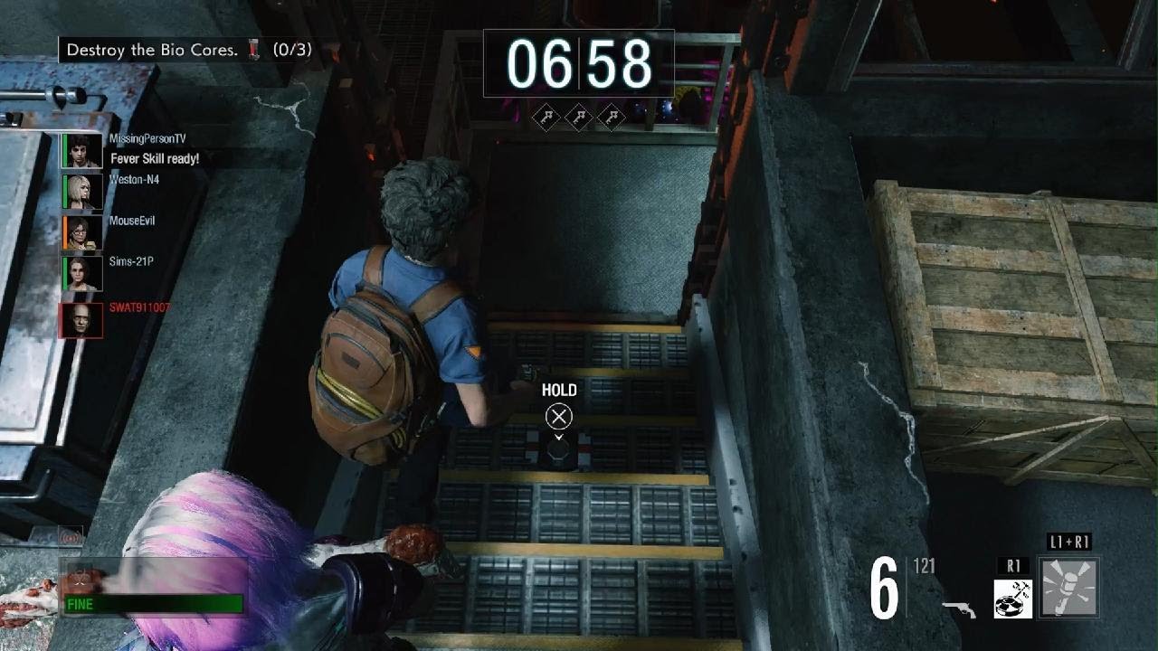 RESIDENT EVIL RESISTANCE Tracker Mine Snowball - YouTube