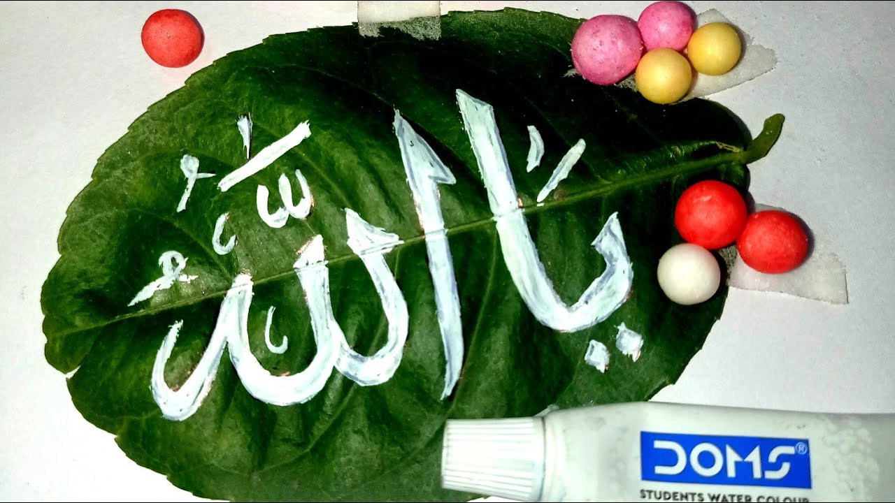 How to draw arabic calligraphy Tutorial video 🌷 viral//trending ...