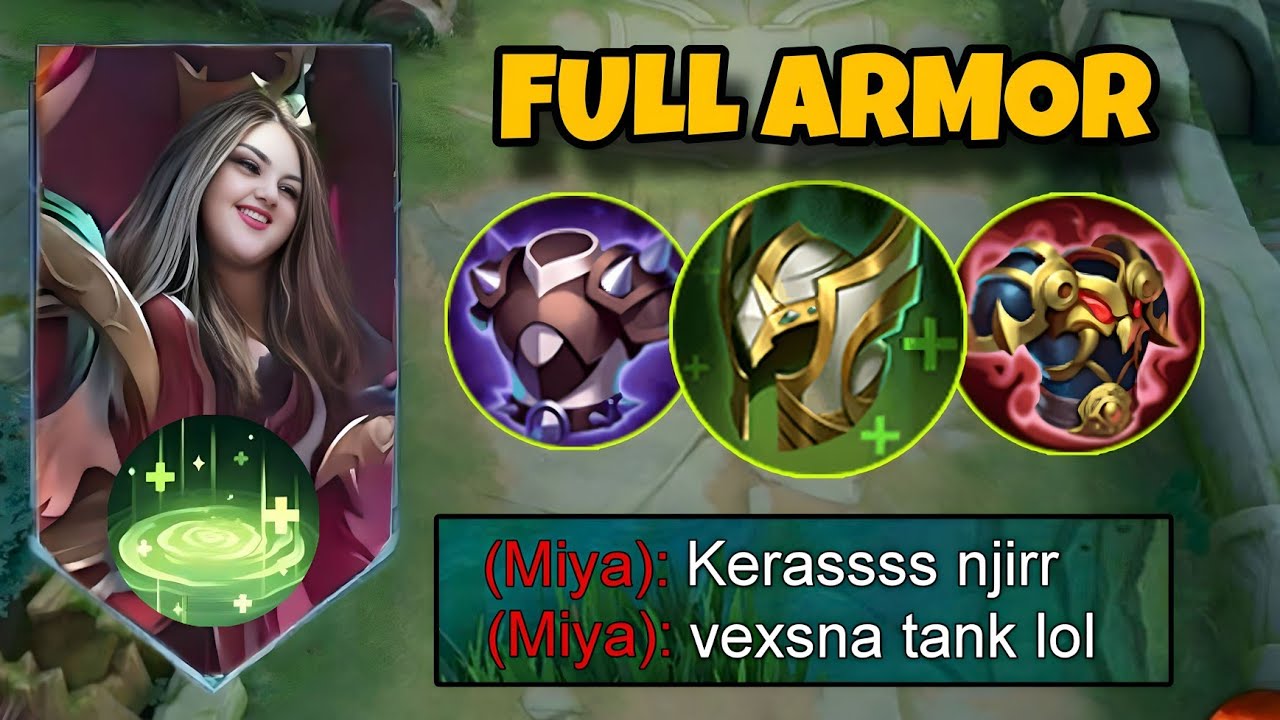 VEXANA TANK FULL ARMOR ANTI MARKSMAN‼️🤣 (enemies no expect my build ...