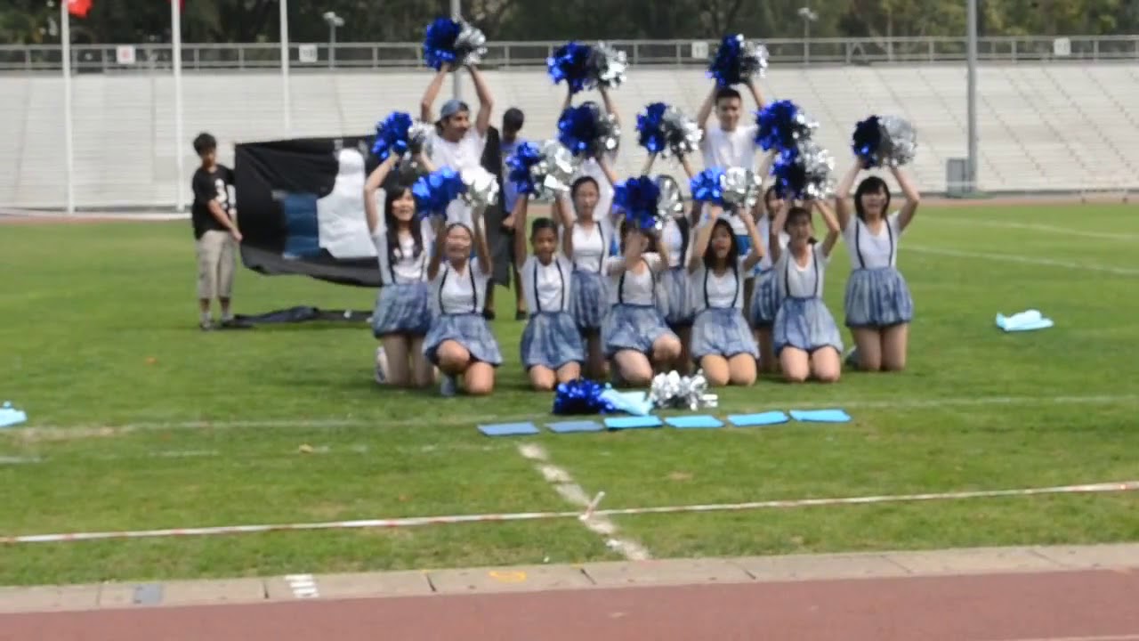 KCCIS Blue House Cheerleading - 2014 - YouTube