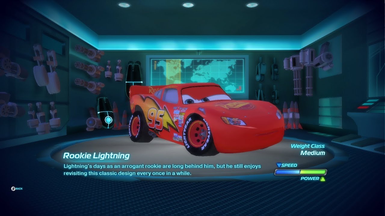 Cars 2 PC - Rookie Lightning Gameplay - YouTube