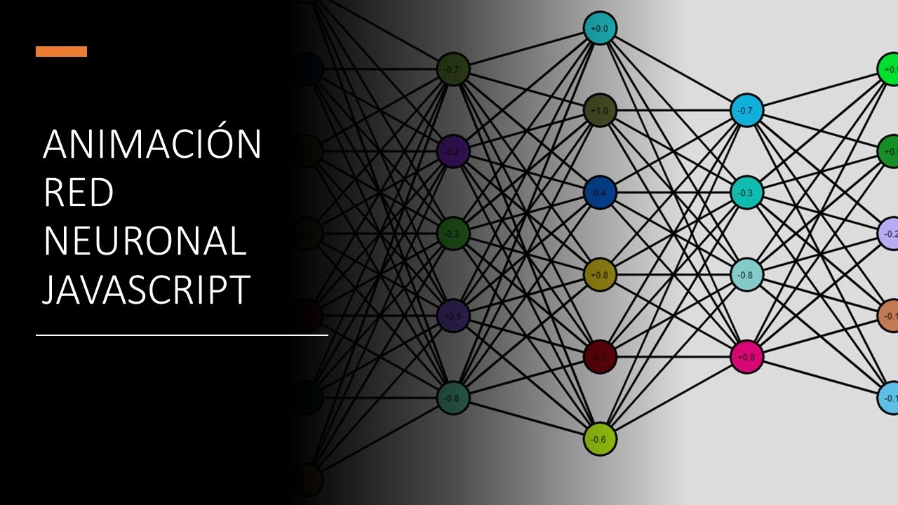 Red Neuronal P5 js ( Solo animación ) Código en descripción - YouTube