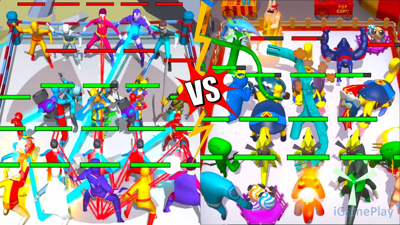 Merge Supper Hero VS Merge Color Friends Mods, Merge Battle Gameplay ...