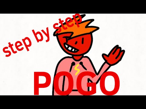 How to draw pogo step-by-step - YouTube