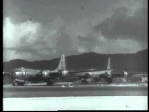 498th BG (Very Heavy) B-29 Superfortress take off - YouTube
