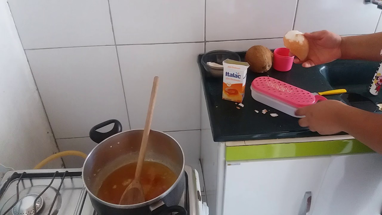 Cocada mole / de coco facil e saborosa - YouTube