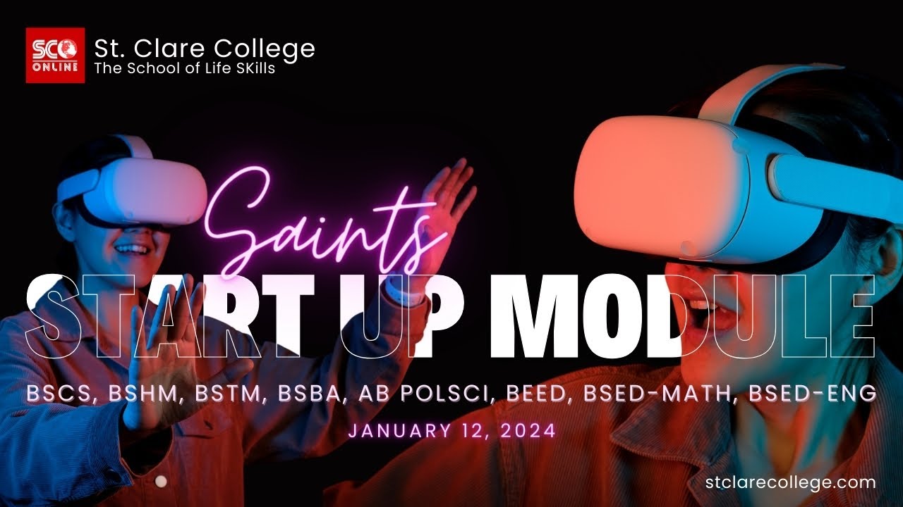 Start Up Module Day 5 - Tertiary Orientation 2024 - YouTube