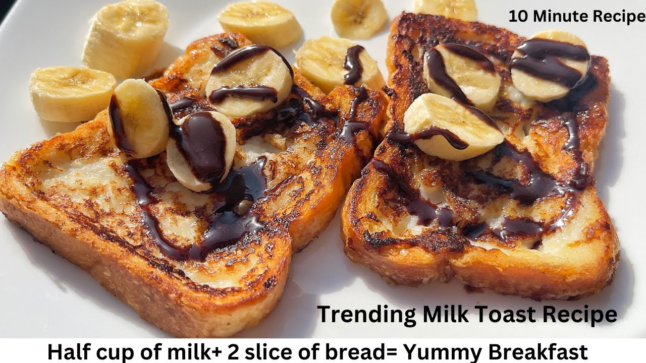 Have you tried viral milk toast recipe? Viral Milk toast recipe| Fried ...