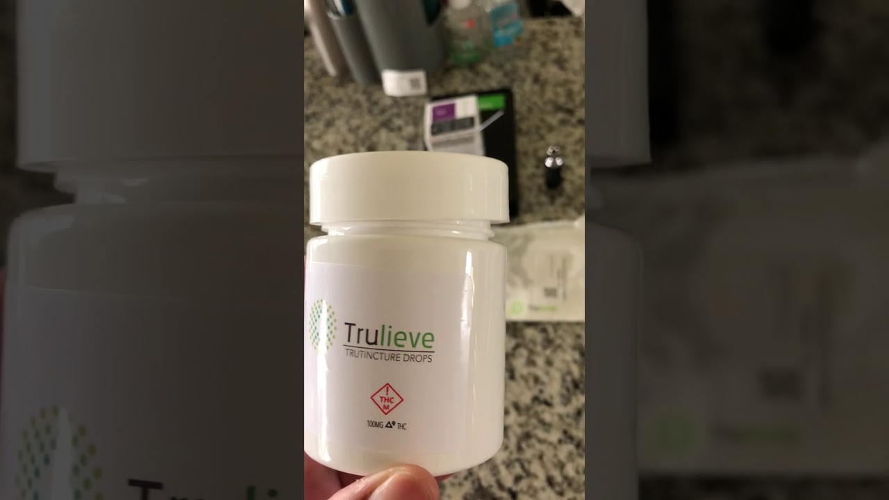 Trulieve TruTincture Drops Review - YouTube