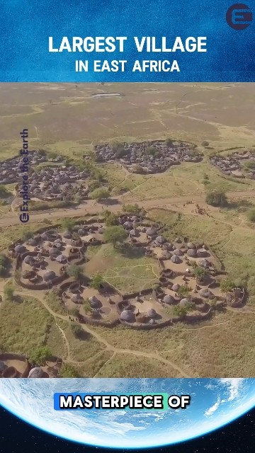 THIS IS THE MOST UNIQUE AND LARGEST VILLAGE IN EAST AFRICA - YouTube