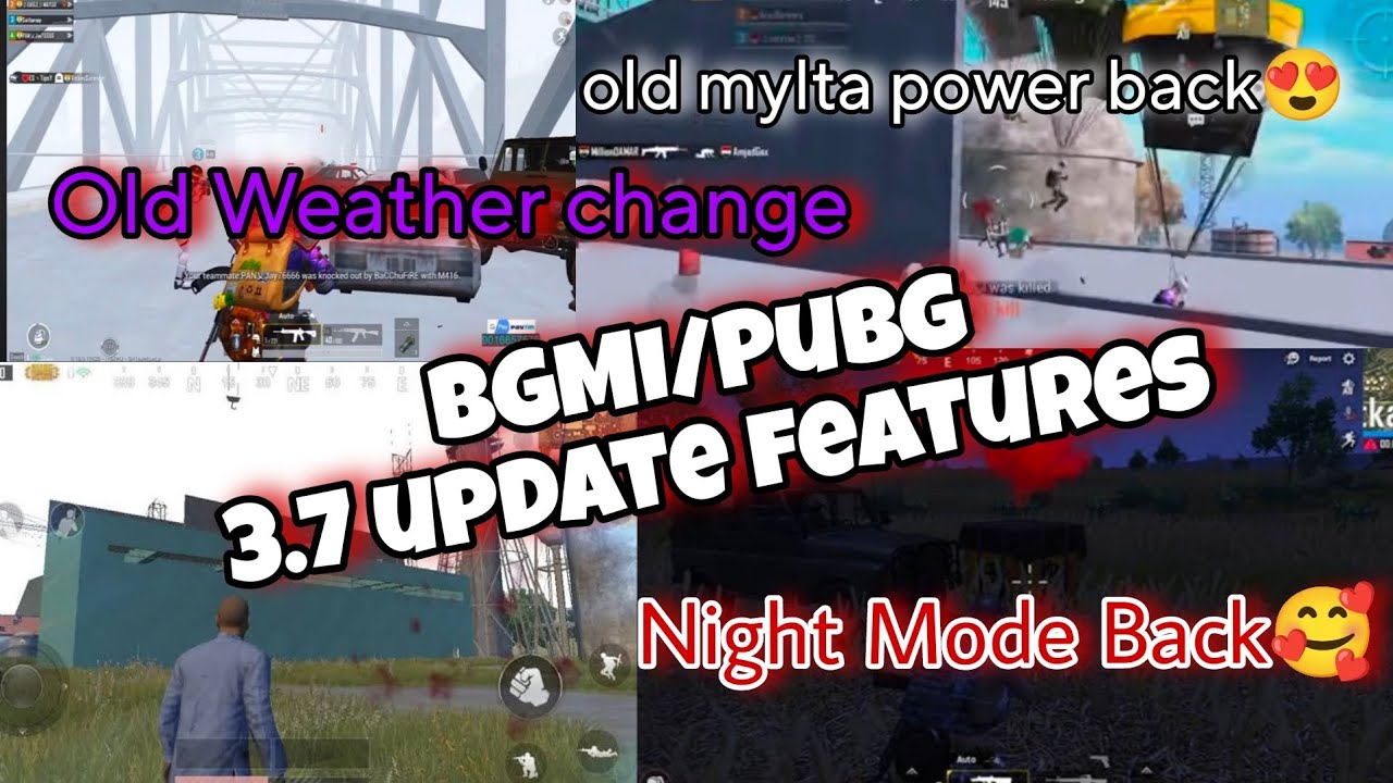 OLD ERANGEL 😍 | OLD MYLTA POWER🥰 | NIGHT MODE🌃 RETURN CONFIRM 😘 BGMI 3. ...
