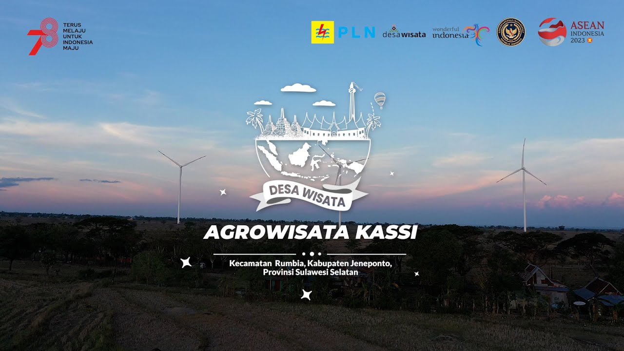 ADWI 2023 || Desa Wisata Agrowisata Kassi, Kabupaten Jeneponto, Sulawesi Selatan - YouTube
