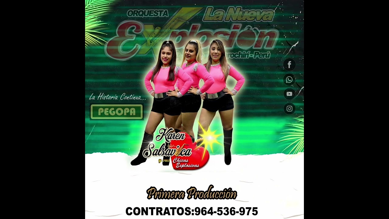 LAS CHICAS EXPLOSIVAS de HRI-LANGA "CONSUELO PARA MIS PENAS" (Primera ...