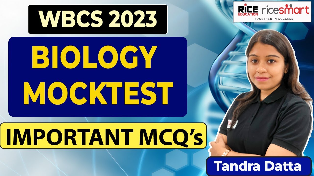 Biology Mock Test Class by Tandra Mam - Important MCQ's - Practice Set ...