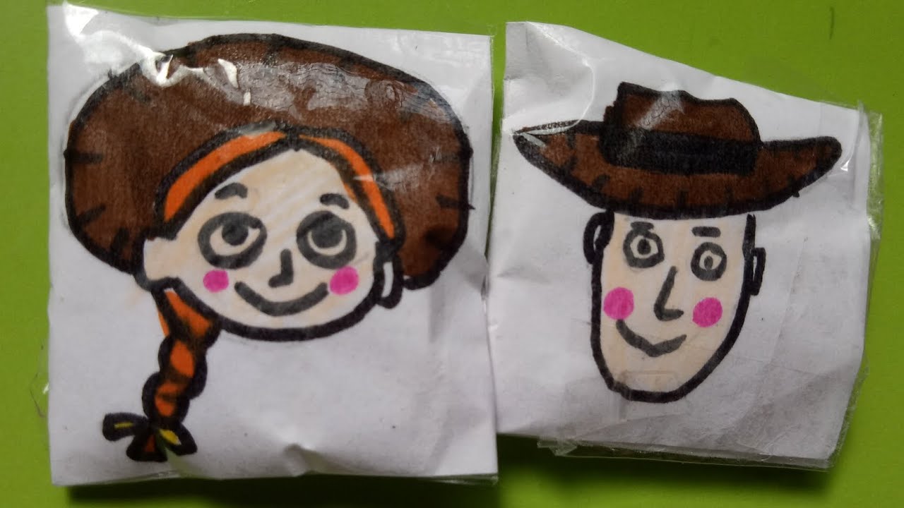 How to make paper squishy cow boy cow girl 3D - YouTube