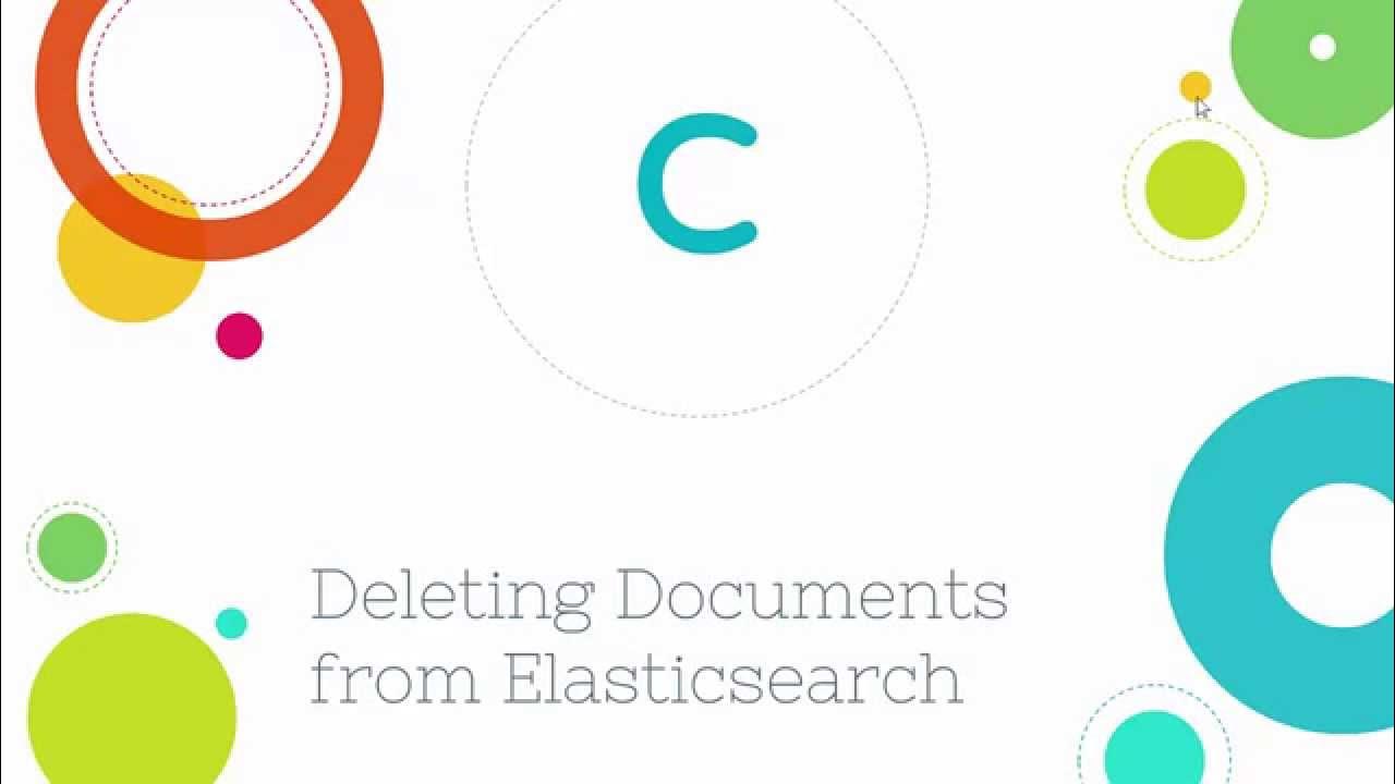 Getting Started with Elasticsearch Part 3 - Deleting documents - YouTube