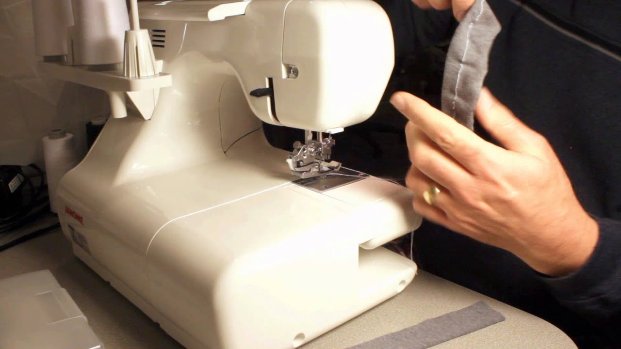 How to Successfully Sew a Chain Stitch that Stretches - YouTube