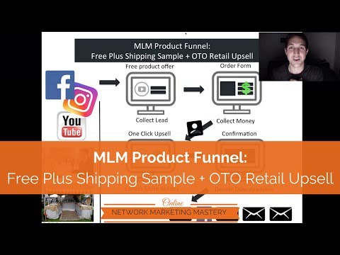 Clickfunnels MLM Product Funnel For Network Marketing - Sample Free Plus Shipping Offer