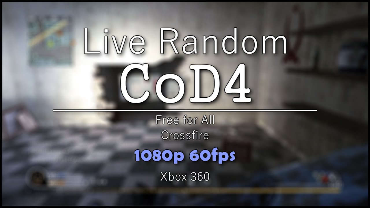 (CoD4) Live Random - Quem diria... Um FFA - Crossfire (PT BR) - YouTube