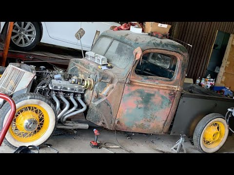 LETS BUILD A RAT ROD! Suspension and box! - YouTube