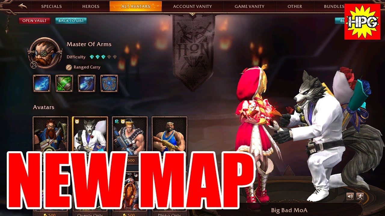 HoN Master Of Arms Gameplay - YOUNGPROS - Legendary - YouTube