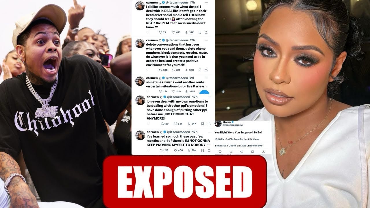 Carmen And Mechie Are Officially Done!? (RECEIPTS INCLUDED) 😳 - YouTube