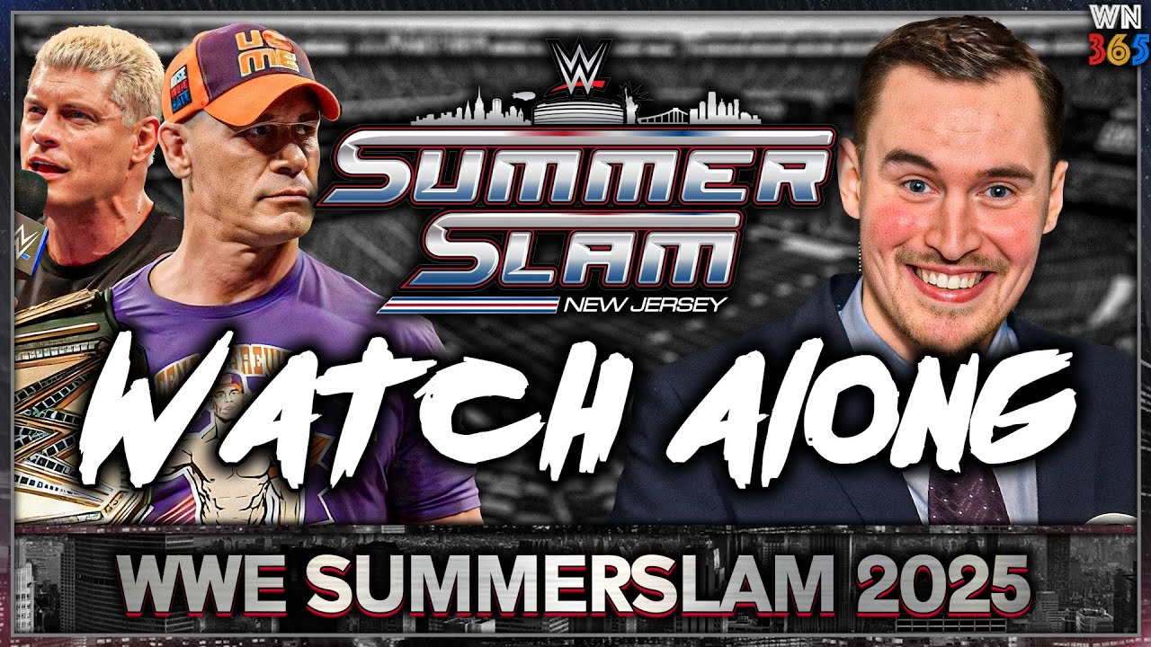 WWE SummerSlam 2025 Night 2 Live Stream Watch Along | John Cena vs Cody ...