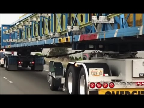 Boeing 2 Man Operated Oversized Freightliner Truck - YouTube