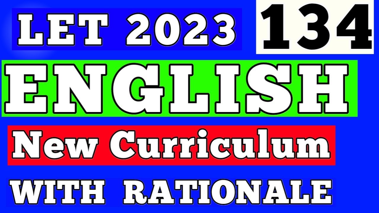 ENGLISH MAJOR NEW CURRICULUM (LICENSURE EXAMINATION FOR TEACHERS) LET ...