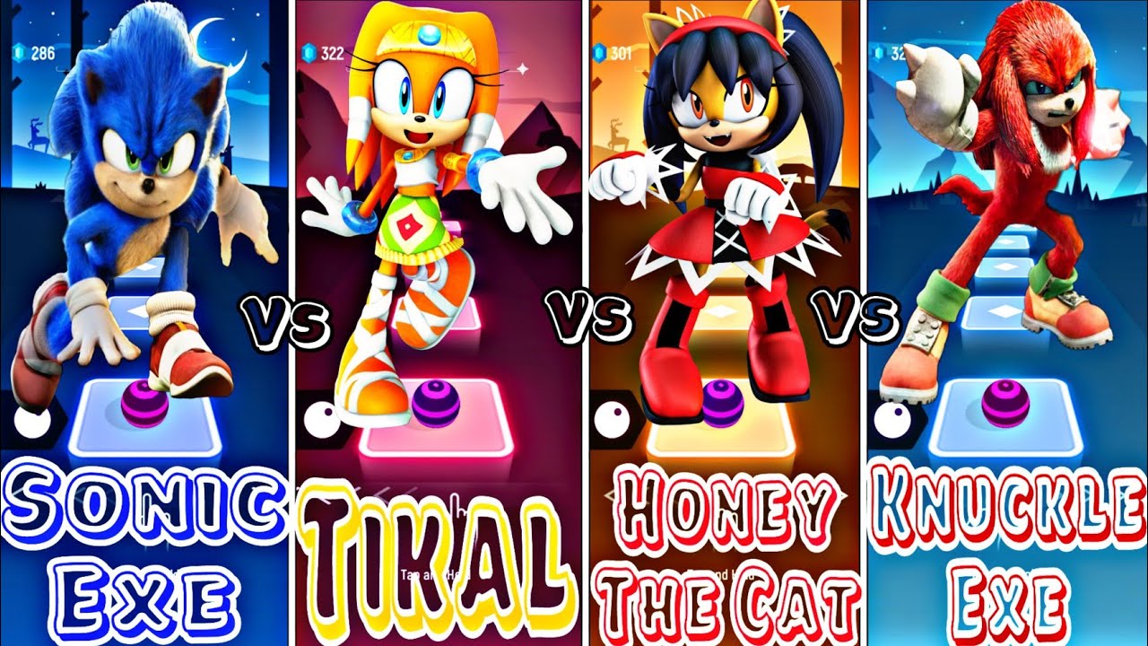 Sonic Exe Vs Tikal Vs Honey The Cat Vs Kunkle exe(Best Score Check ️ ...