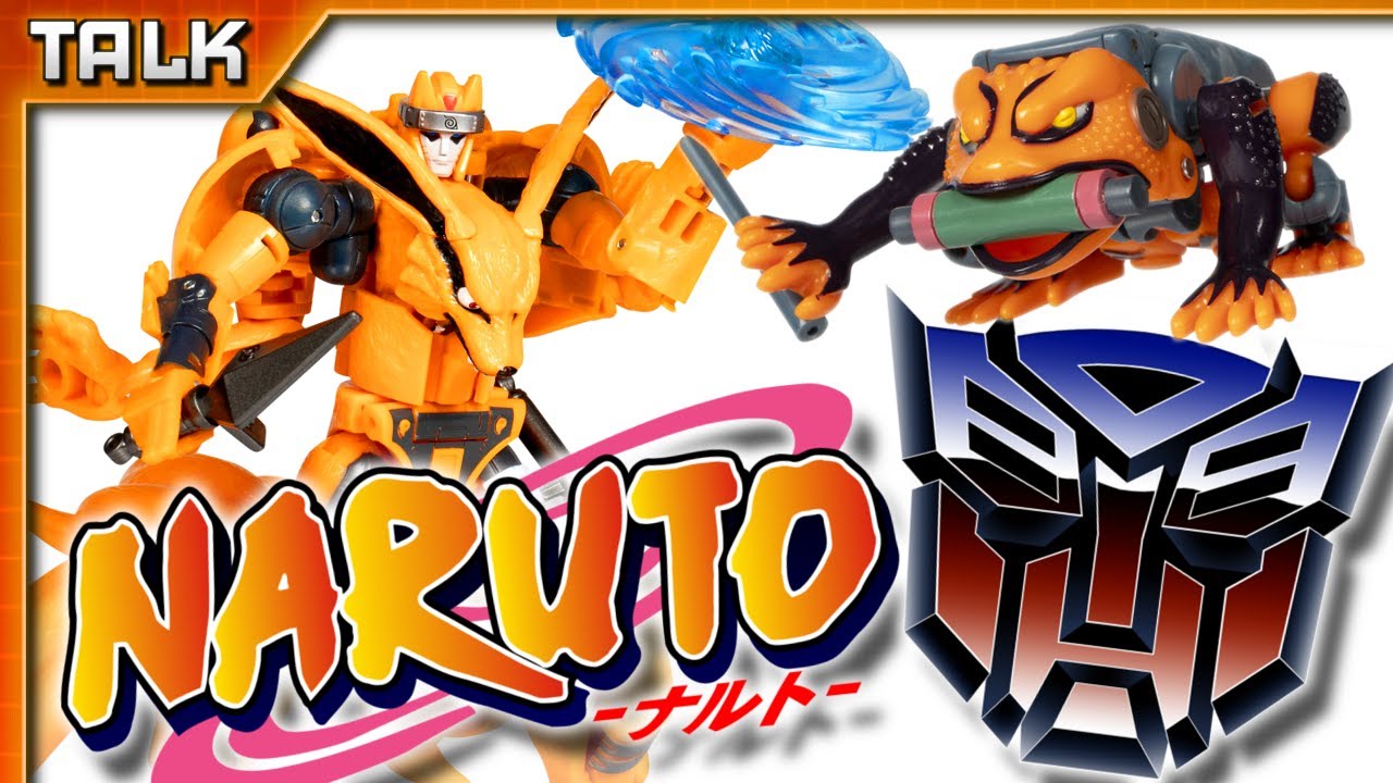 REVEALED: Transformers & NARUTO Collaboration - Kurama & Gamakichi | TF ...