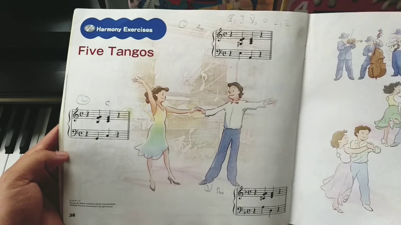 Five Tangos Harmony Exercises JXC 1 - YouTube