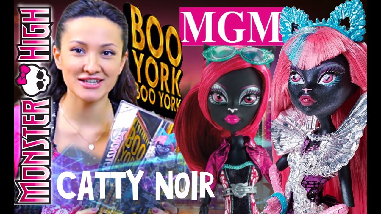 Кетти Нуар Бу Йорк | Catty Noir Boo York Monster High обзор на русском ...