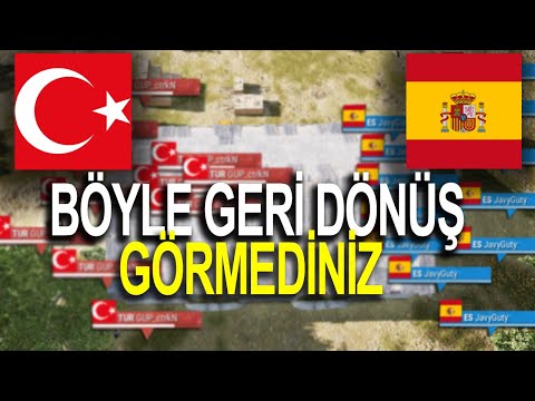BÖYLE GERİ DÖNÜŞ GÖRMEDİNİZ! Türkiye- İspanya PUBG Toplulukları maçı