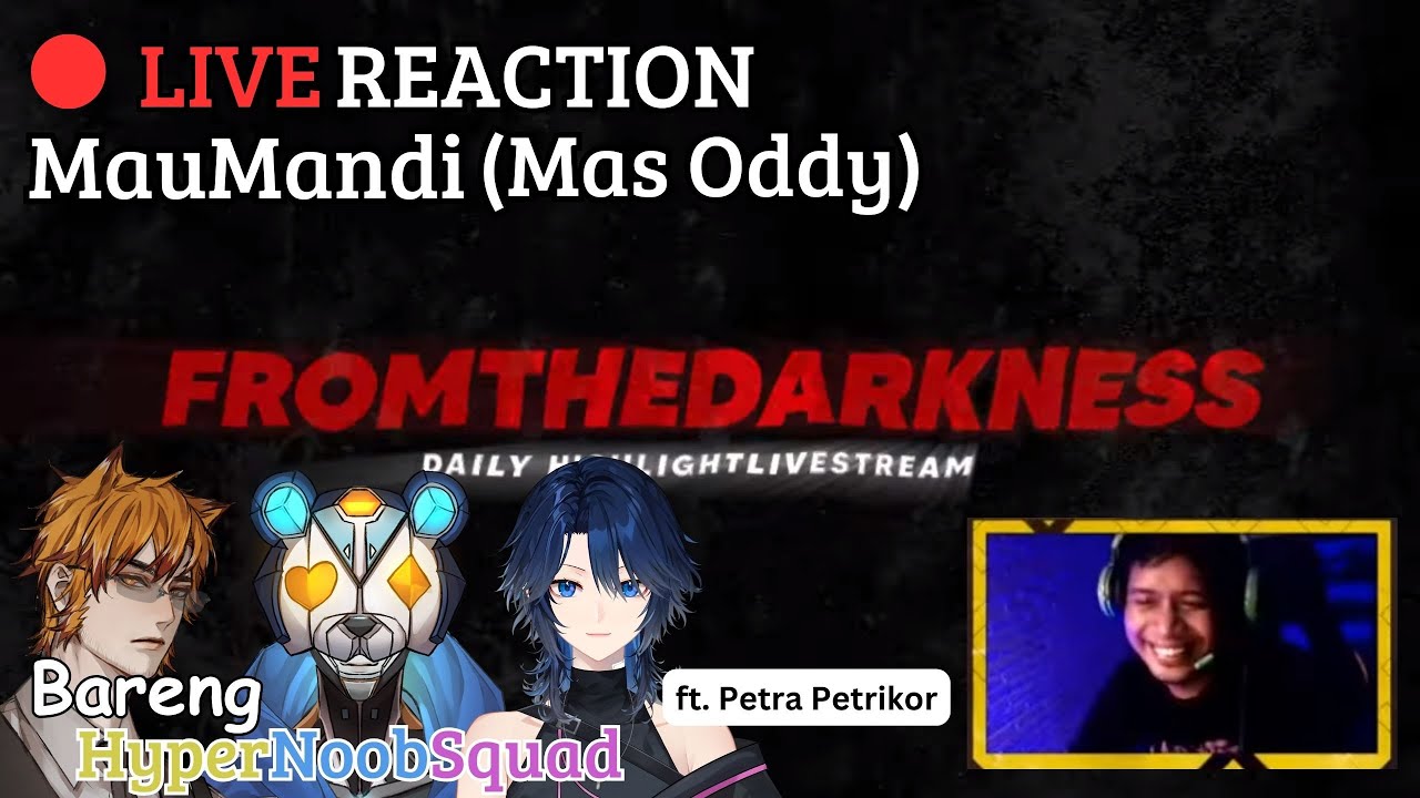 【HNS! Reaction】 Reaction Video Mau Mandi (Mas Oddy) bareng HNS【VtuberID ...
