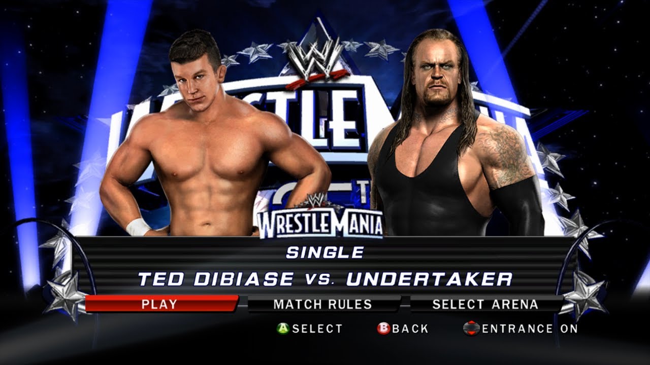 WWE SmackDown vs. RAW 2010 - Ted DiBiase Jr. vs. Undertaker - YouTube