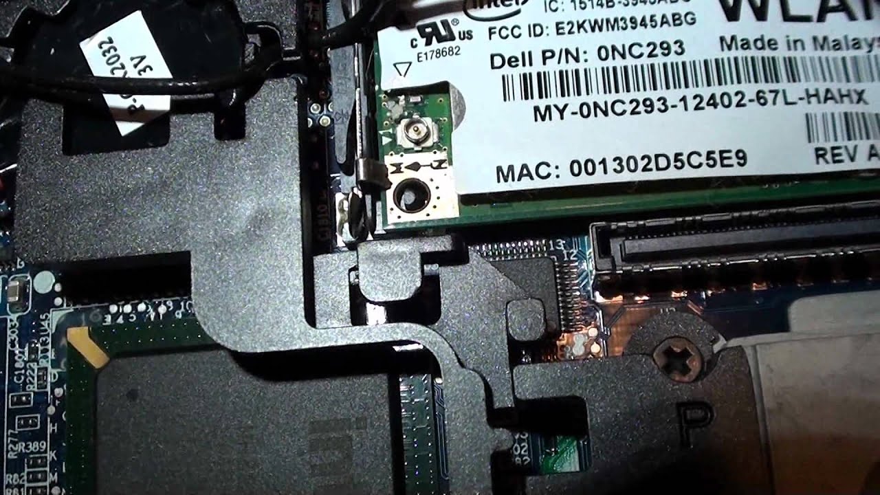 Dell Latitude D620 laptop - Screen removal and reinstallation - YouTube