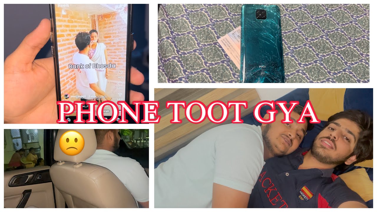 VLOG 37|| DENNY KA PHONE TOOT GYA🫡😔 - YouTube