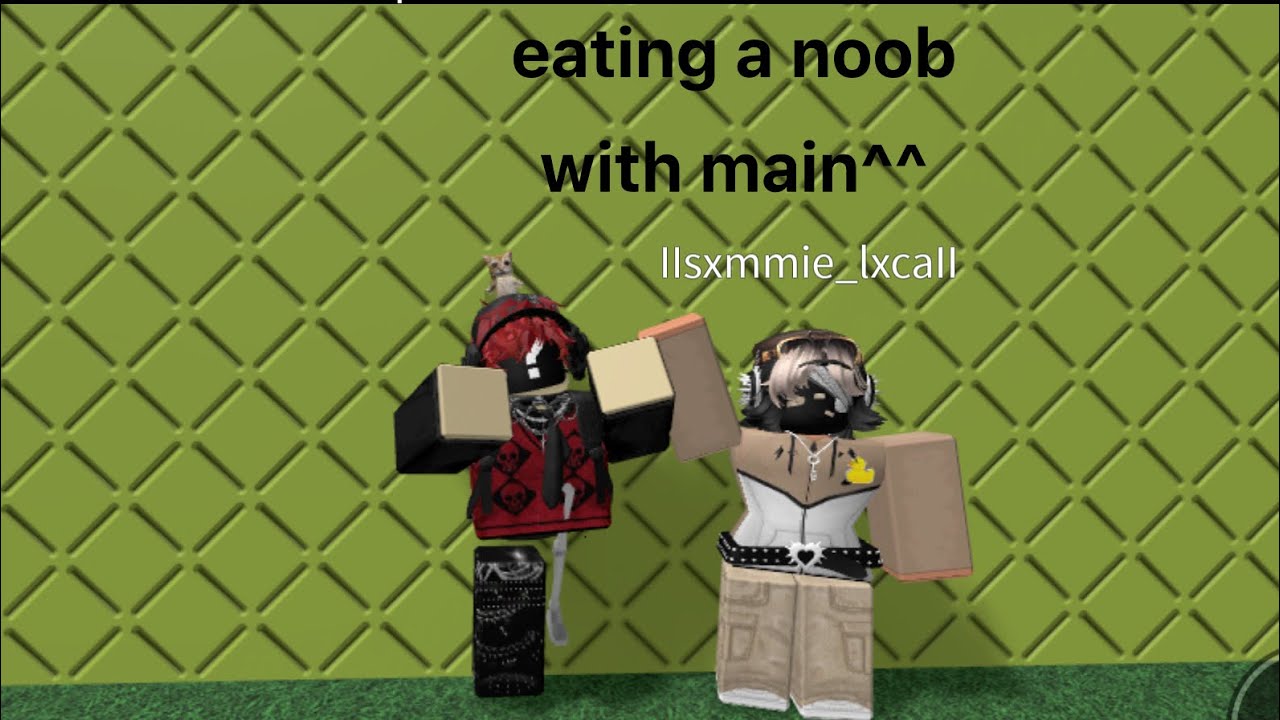 eating a noob with my main 😱 - YouTube