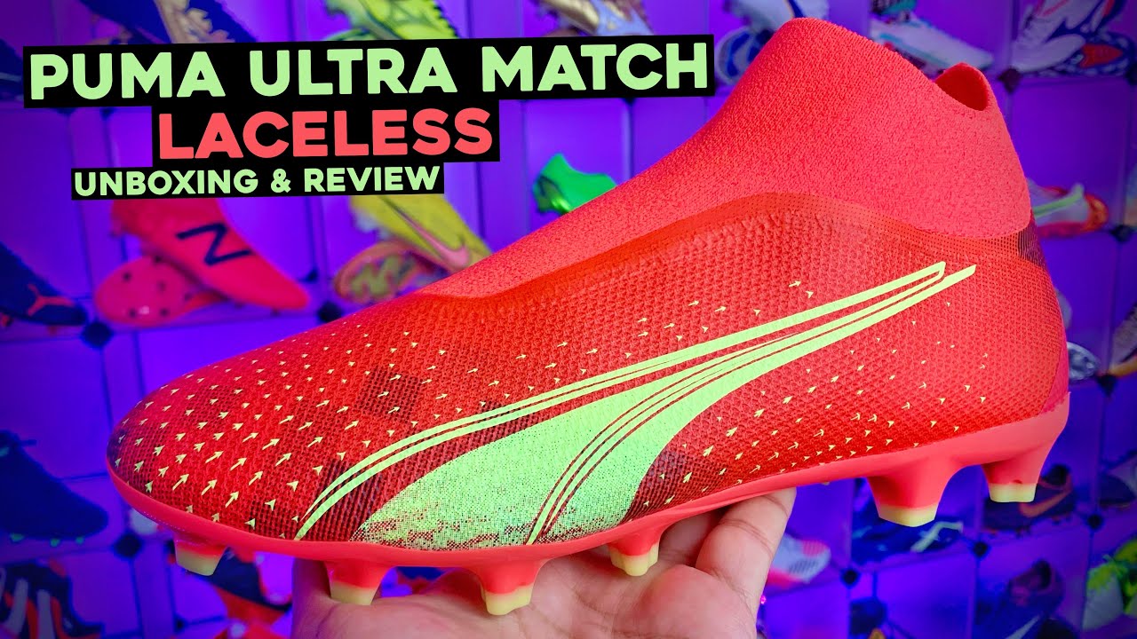 PUMA ULTRA MATCH LACELESS | UNBOXING & REVIEW - YouTube