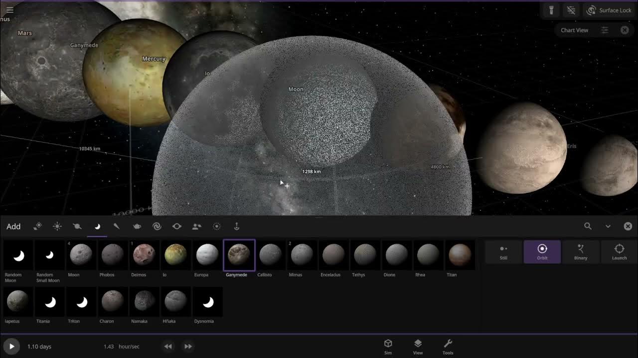 Universe Sandbox: Size Comparison 2 - YouTube