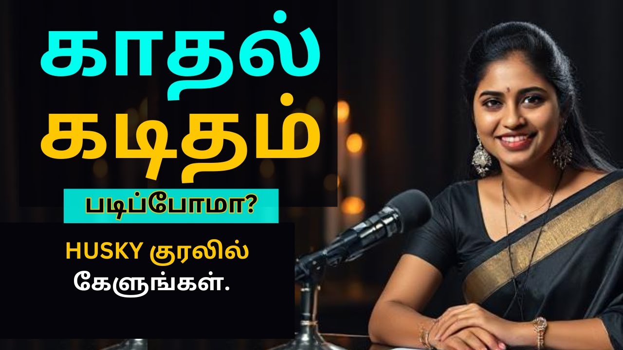 ஒரு காதல் கடிதம் படிப்போமா! Love Letter reading in Tamil Husky Voice ...