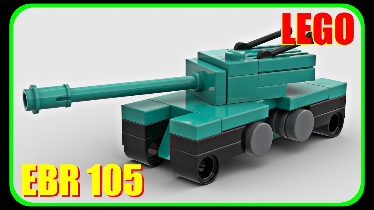 Мини танк EBR 105 из Лего - YouTube