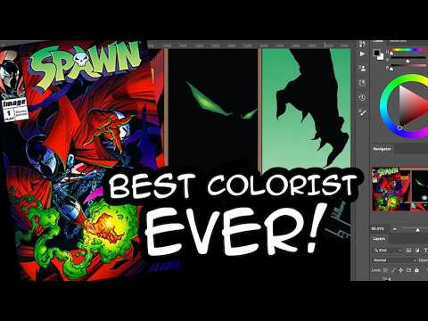How to Color Like the BEST COMIC Book COLORIST EVER - Steve Oliff - YouTube